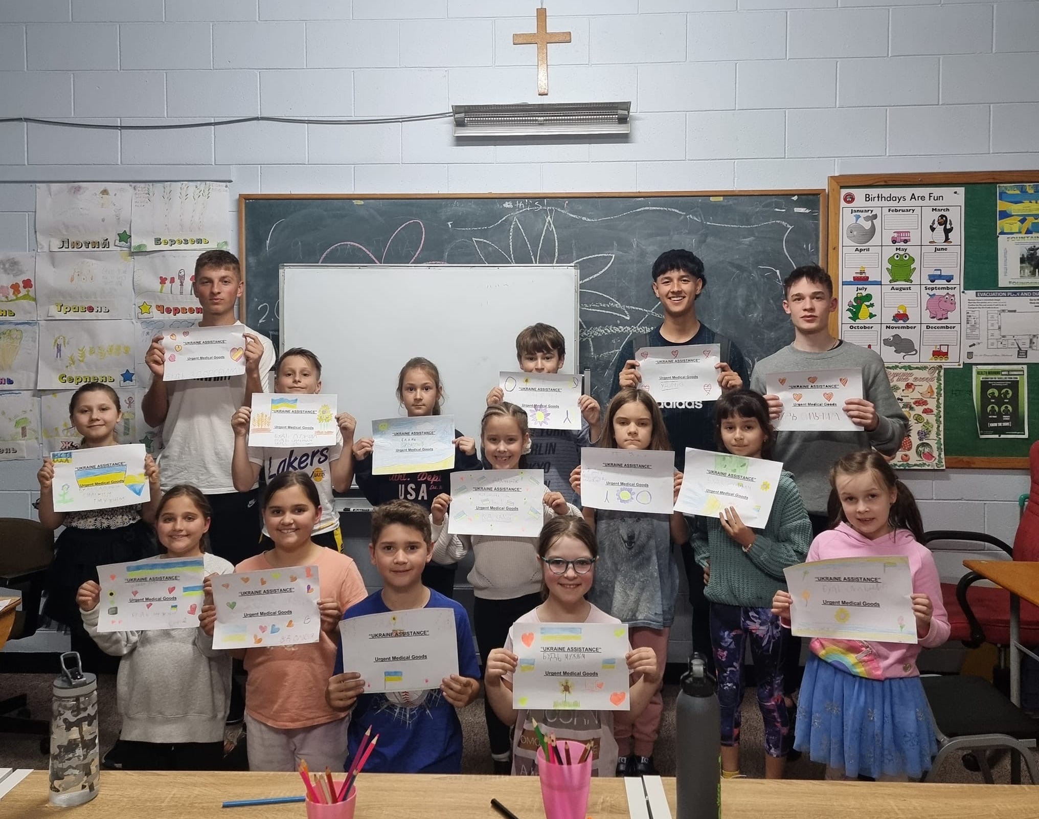 $20 million of medical aid sent to war-raved Ukraine through AFUO ...