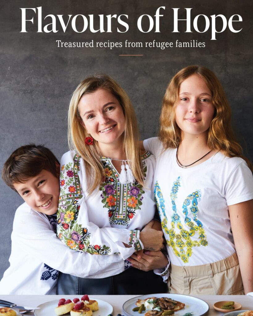 Mariia and her children are the face of the new Australia for the UNHCR ...