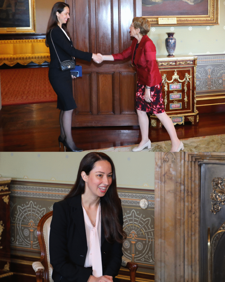 Kateryna Argyrou holds productive meeting with Governor of New South ...